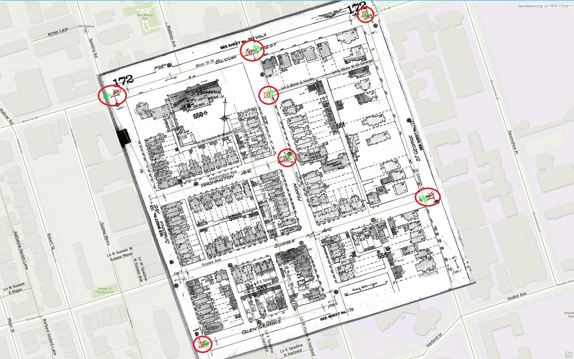 How To Georeference Images In Arcgis Pro Map And Data Library